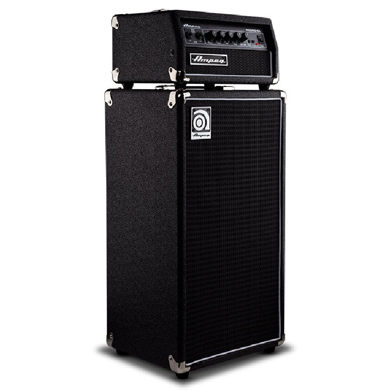 Ampeg Micro-CL 100W 2 x 10 Mini Bass Stack. Black — MusicStox