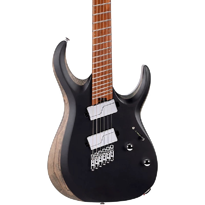 Cort X700 Mutility Multi-Scale Electric Guitar. Black Satin — MusicStox