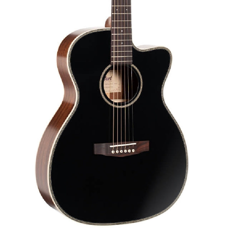 Cort Essence ES-OC4 OM Cutaway Acoustic-Electric Guitar — MusicStox