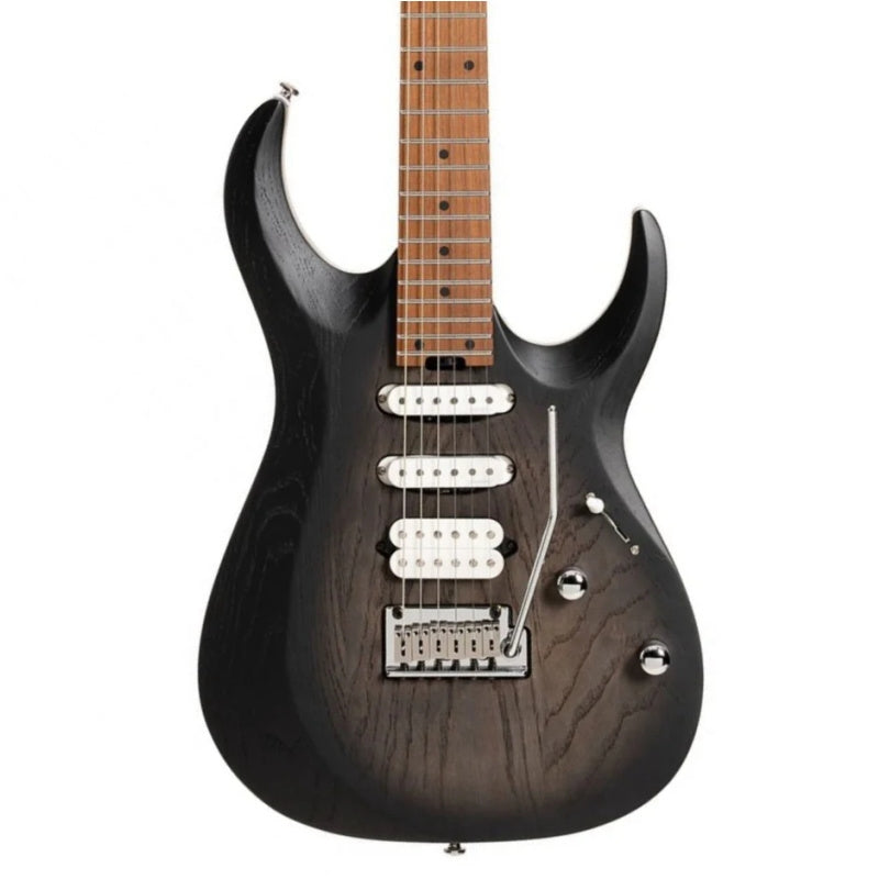 Cort X700 Triality Electric Guitar. Open Pore Black Burst — MusicStox